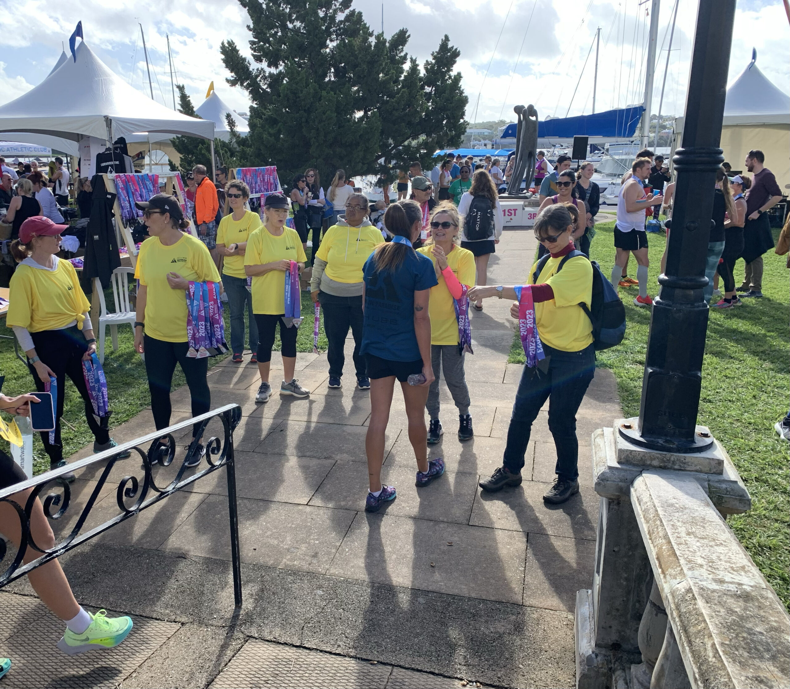 Who volunteered with us in 2023?